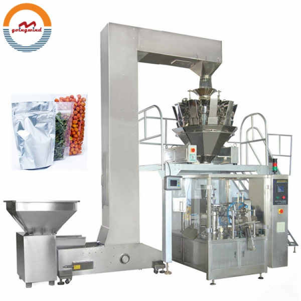 Automatic Block Bottom Valve Bag Filling Packing Machine Auto Gusset ...